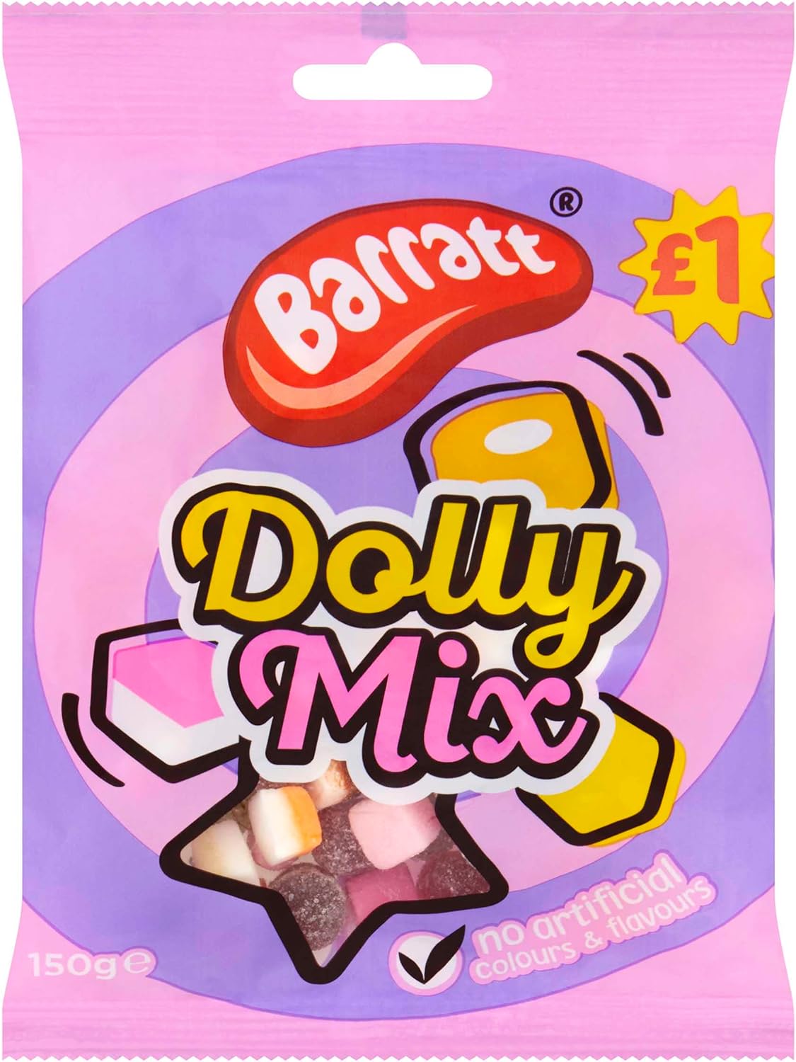 Barratt Dolly Mixtures Bag 150g