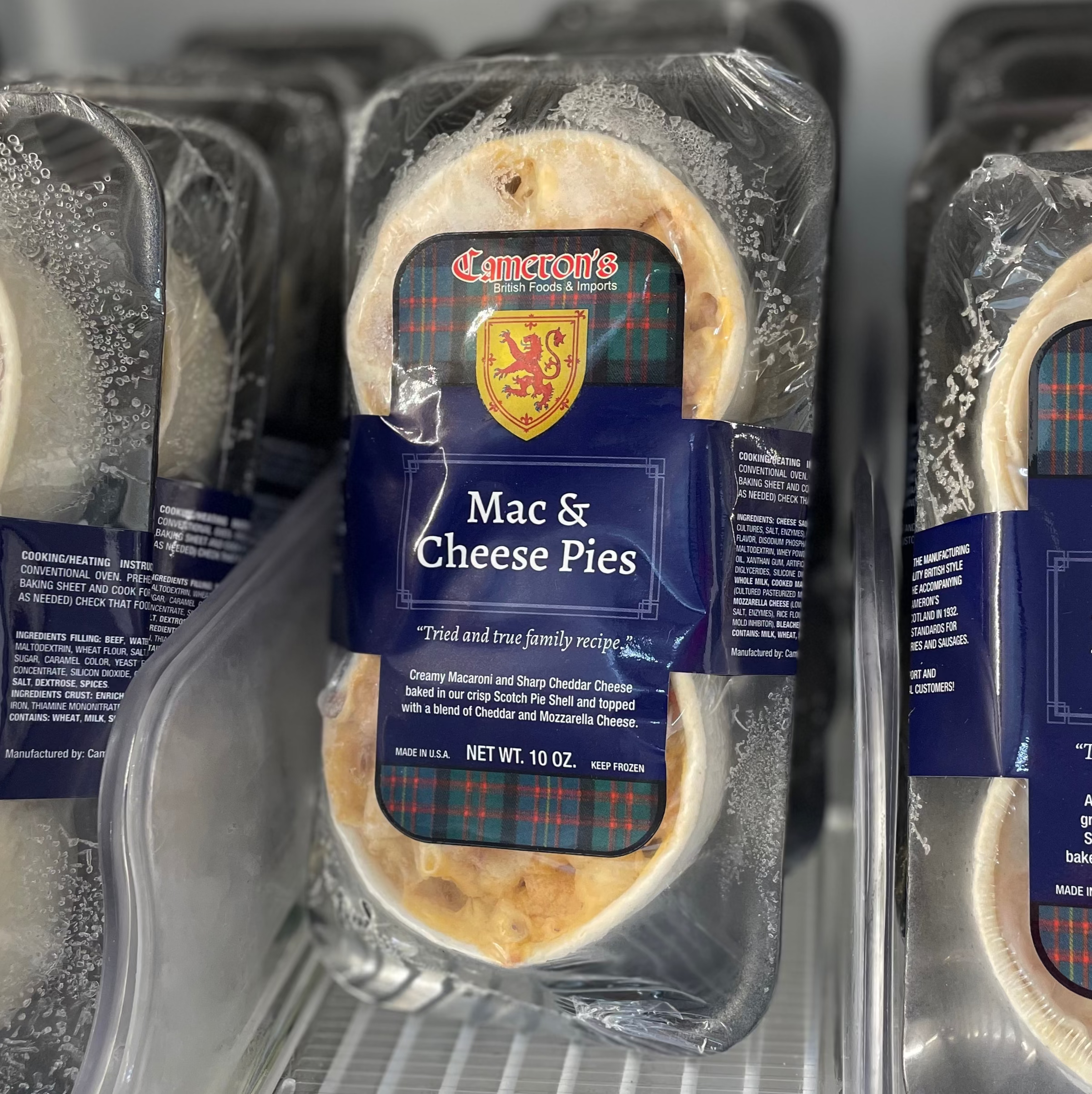 Cameron's Scottish Style Mac & Cheese Pies 2 pk 10oz
