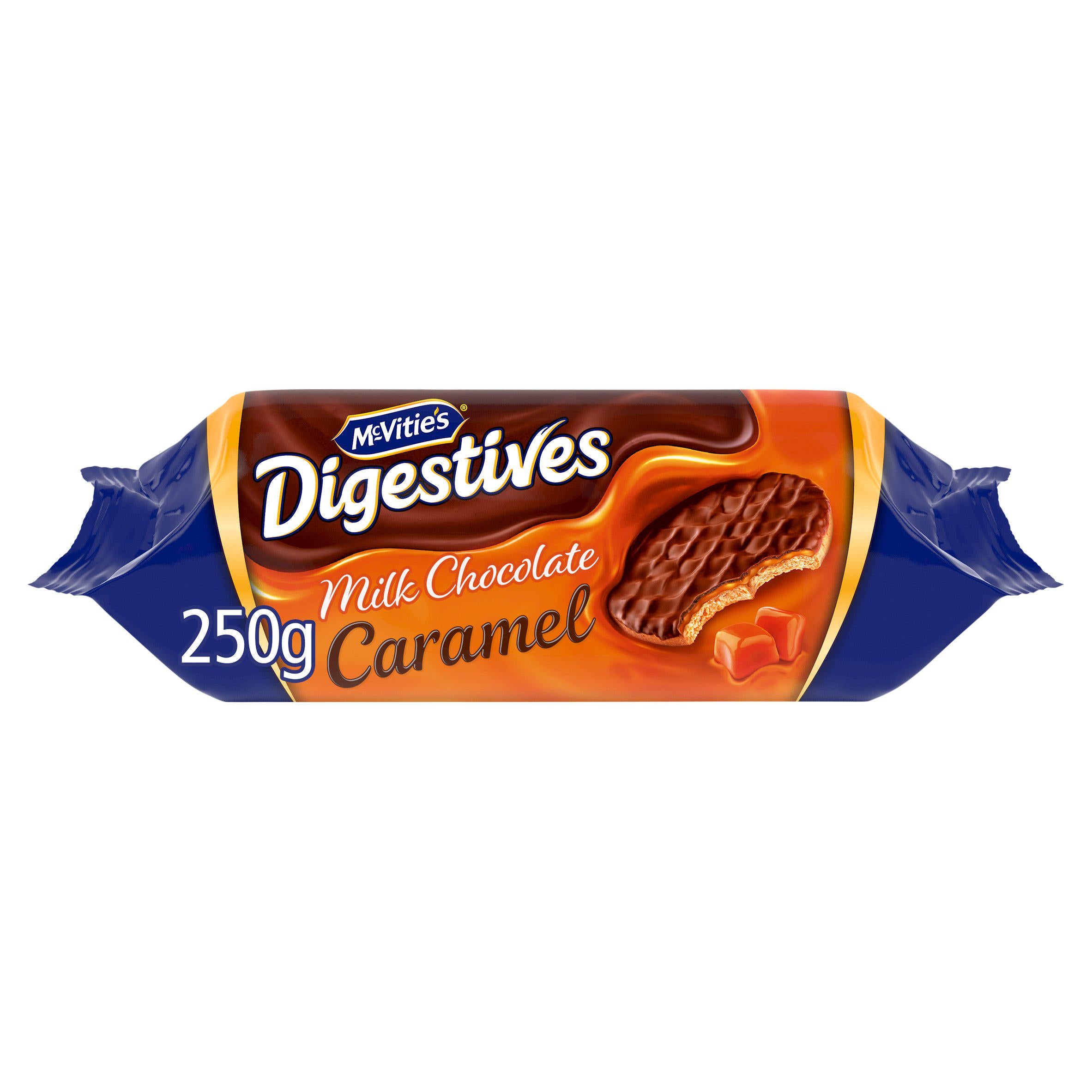 McVitie's Digestives Caramel Biscuits 250g