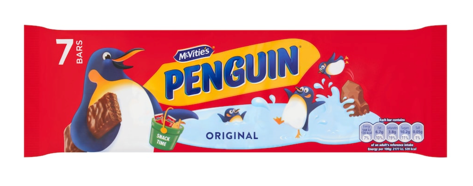 McVitie's Penguin Biscuits 7 Pack 172.2g