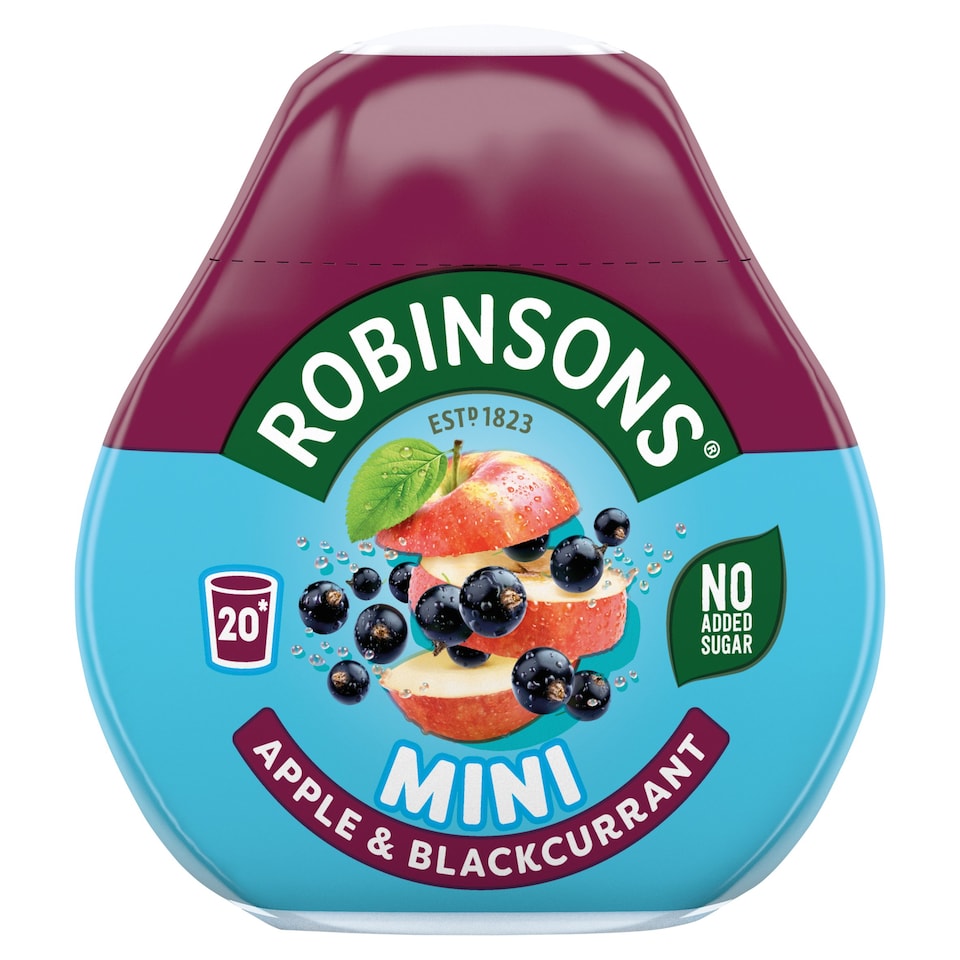 Robinsons Mini Apple & Blackcurrant Squash 66ml