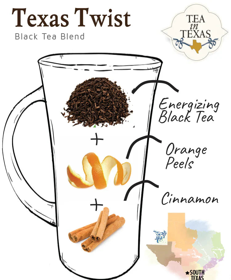 Tea in Texas Texas Twist 3 oz Canister
