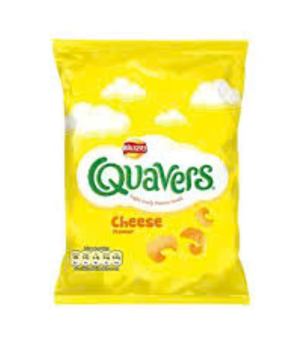 Walkers Quavers Cheese Flavor Crisps 20g Bag