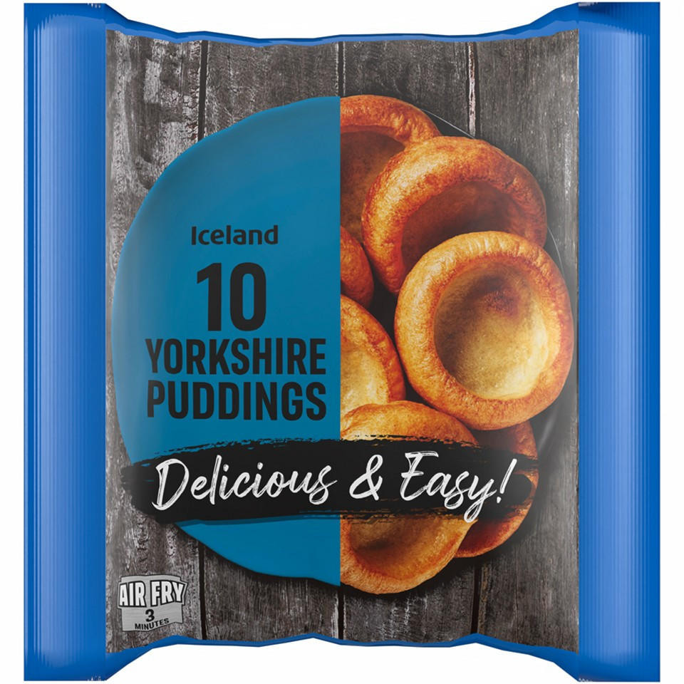 Iceland Yorkshire Puddings 10pk 185g