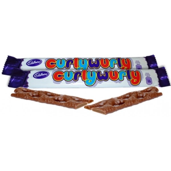 Cadbury Curly Wurly Chocolate Bar 21.5g